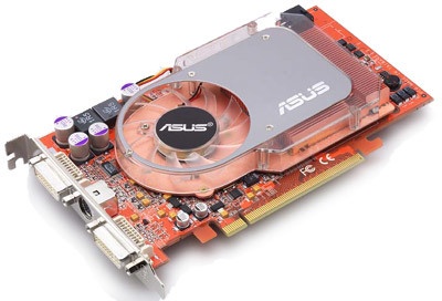 Asus Radeon X800 256MB DDR3 (PCI-e, 2x DVI), EAX800/2DTV/256M ...