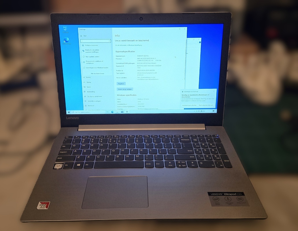Lenovo Ideapad 330 AMD A6 - 8GB -15'' - Full HD aangeboden - Vraag ...