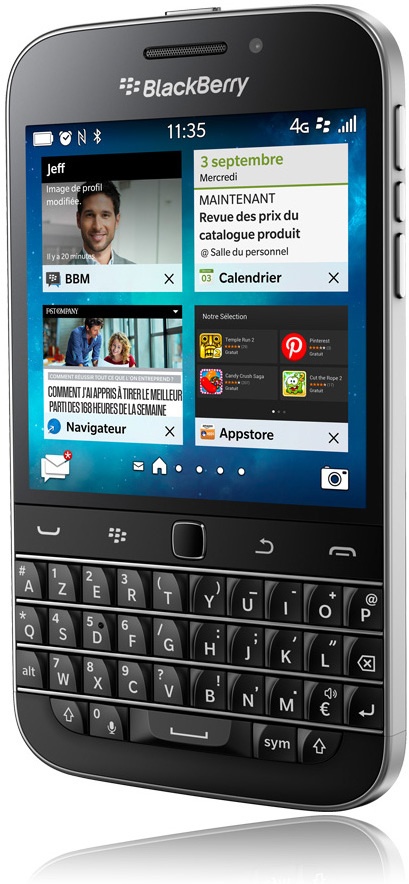 BlackBerry Classic AZERTY Zwart kopen? - Prijzen - Tweakers