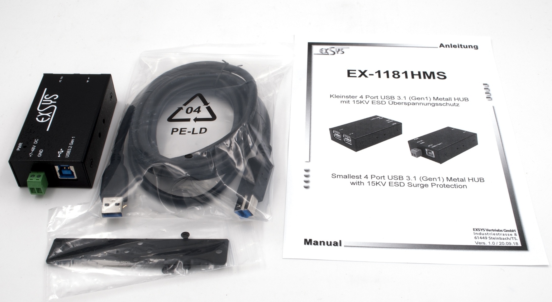 Exsys EX-1181HMS - Kenmerken - Tweakers