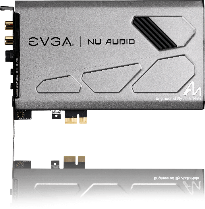 Specificaties van EVGA NU Audio PCIe 5.1 channel Line Out S/PDIF Line ...