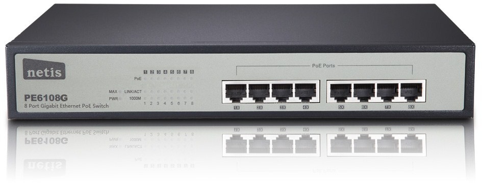 Netis System PE6108G - Kenmerken - Tweakers
