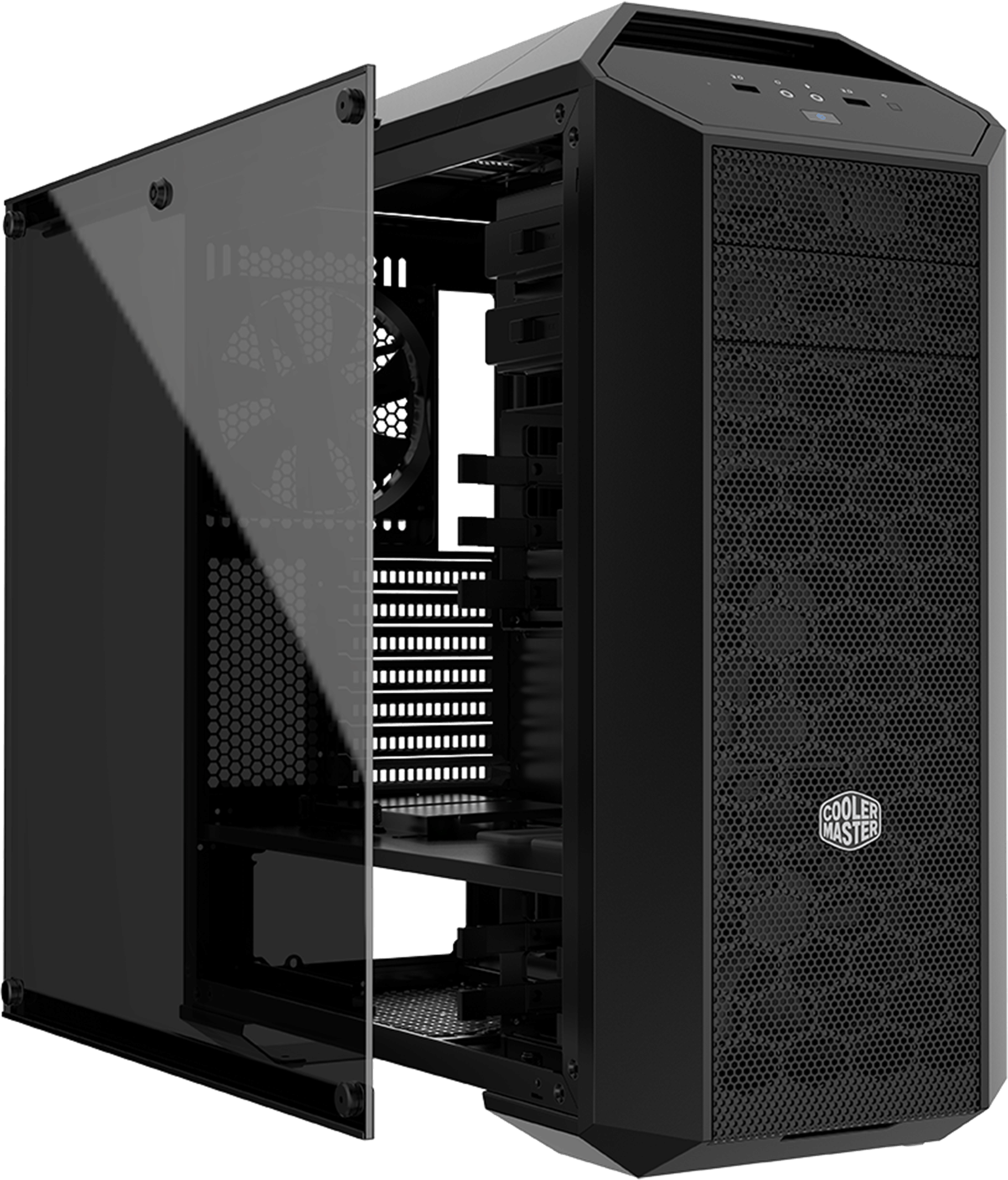 Specificaties van Cooler Master MasterCase 5 & 6 Tempered Glass Side ...