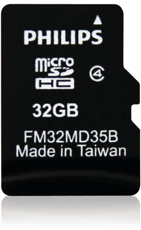 Specificaties van Philips Micro SD card Class4 32GB - Tweakers