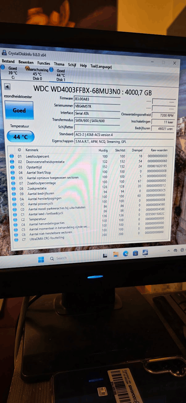 WD Red Pro (256MB cache, 217MB/s), 4TB aangeboden - Vraag & Aanbod ...