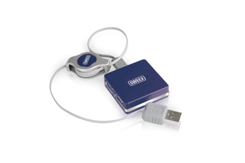 Sweex US159 4 Port USB Hub (Blauw) - Kenmerken - Tweakers