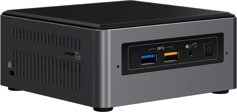 Intel NUC Kit NUC7i3BNH (i3 7100U, 4GB DDR4, 120GB SSD) aangeboden ...