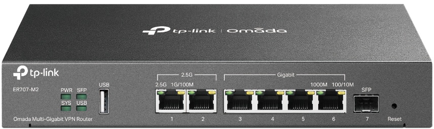 Specificaties van TP-Link Omada Multi-Gigabit VPN Router (ER707-M2 ...