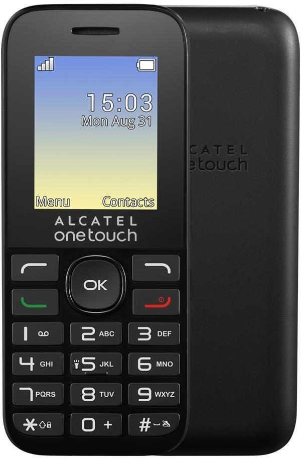 Specificaties van Alcatel OneTouch 10.16 Dual Sim Zwart - Tweakers