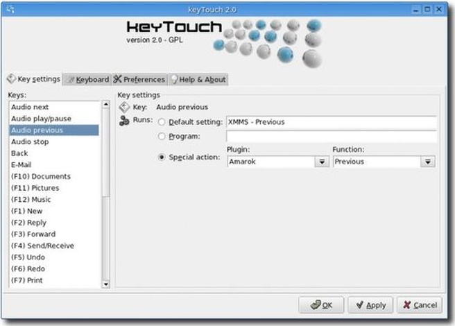 keyTouch - Kenmerken - Tweakers