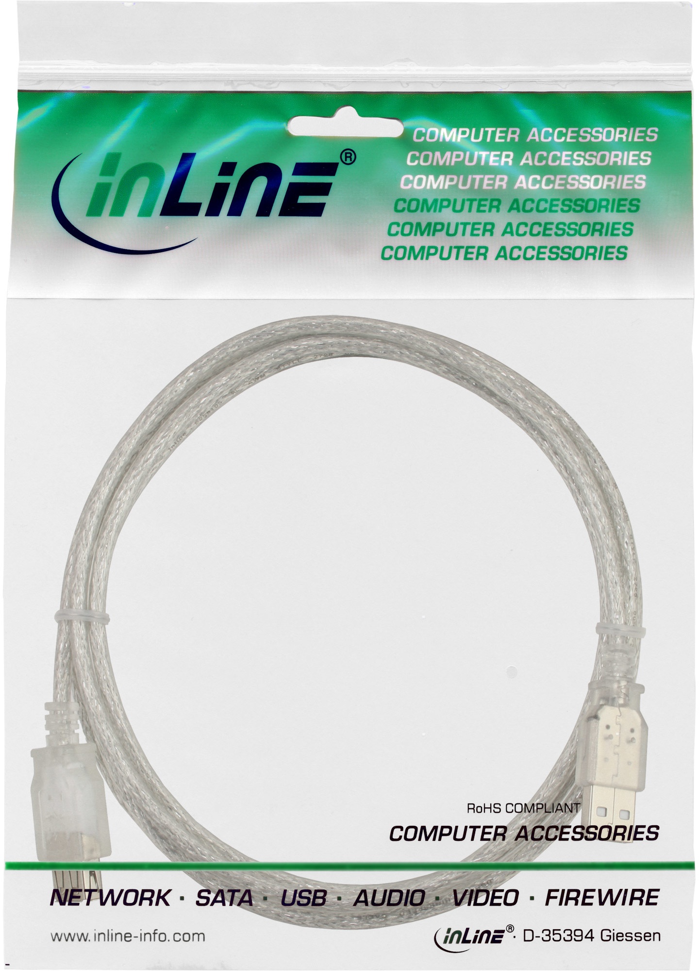 InLine 34617 Transparant - Kenmerken - Tweakers