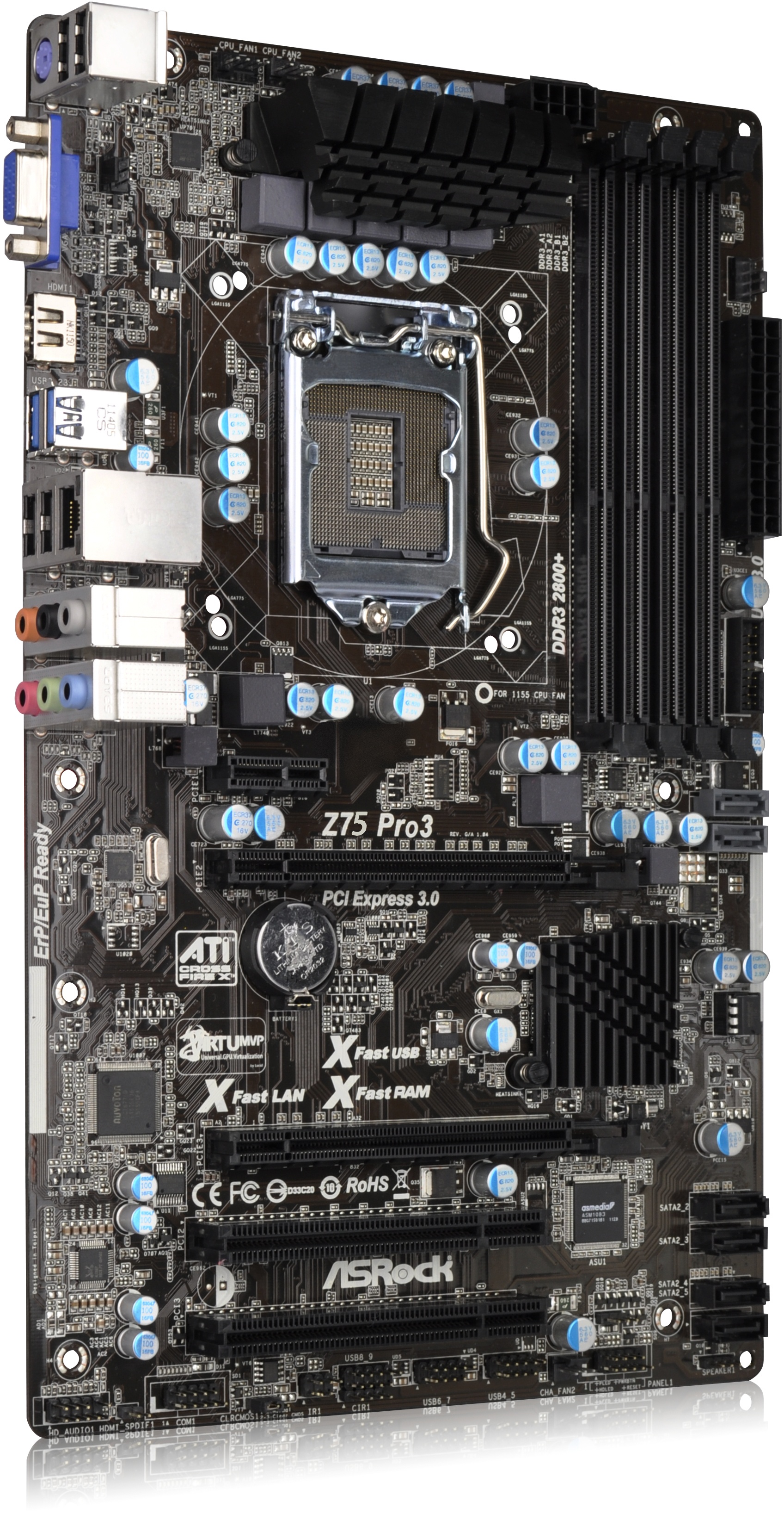 Specificaties van ASRock Z75 Pro3 - Tweakers
