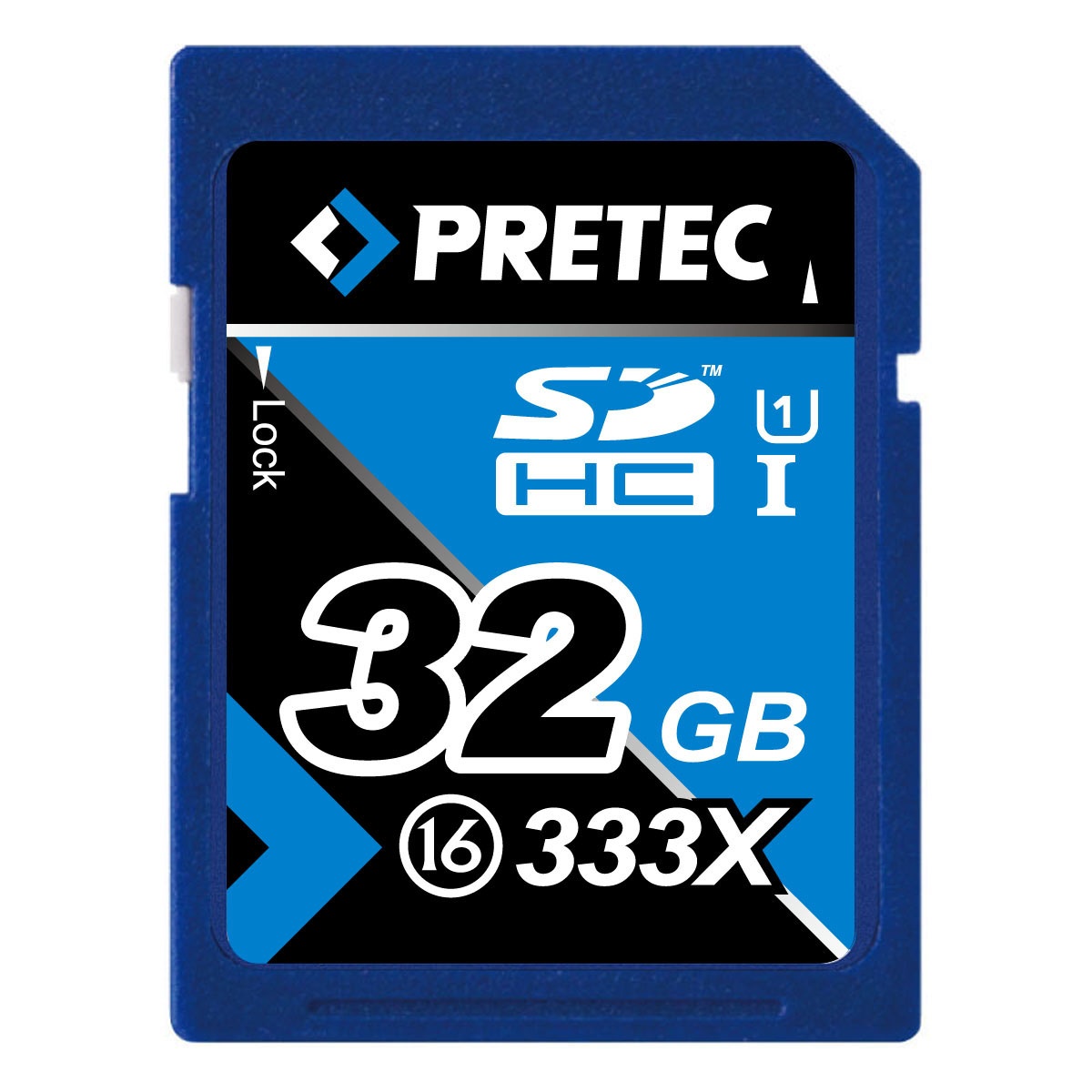 Pretec Pretec 32GB SDHC Card 333x Class 16 - Kenmerken - Tweakers