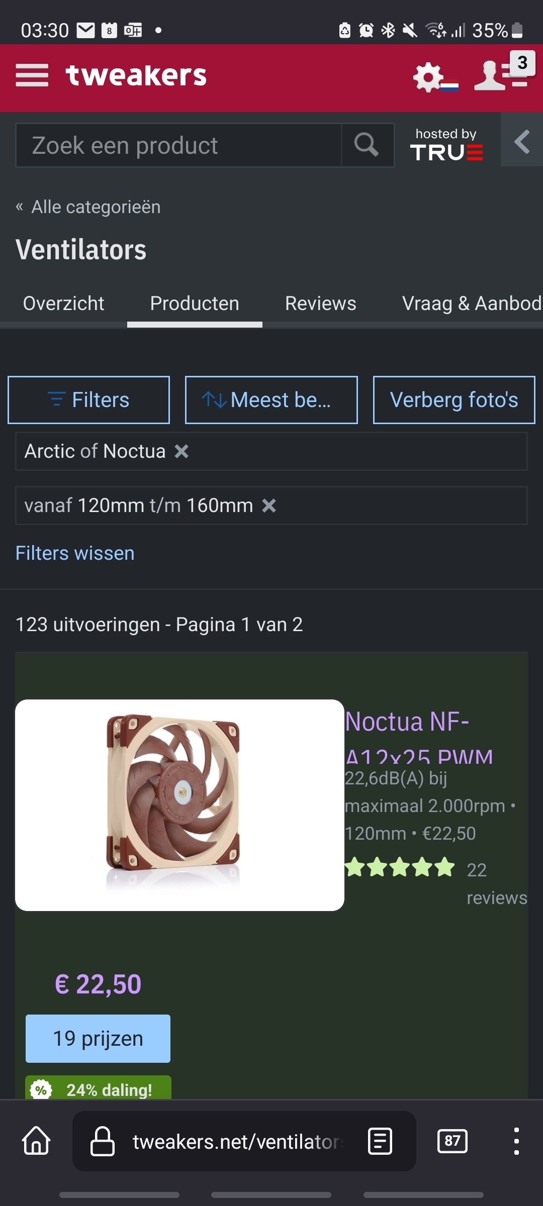 Interface pricewatch is veranderd? - Pricewatch - GoT