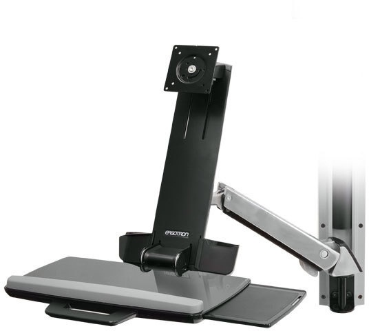 Ergotron StyleView Sit-Stand Combo System - Kenmerken - Tweakers