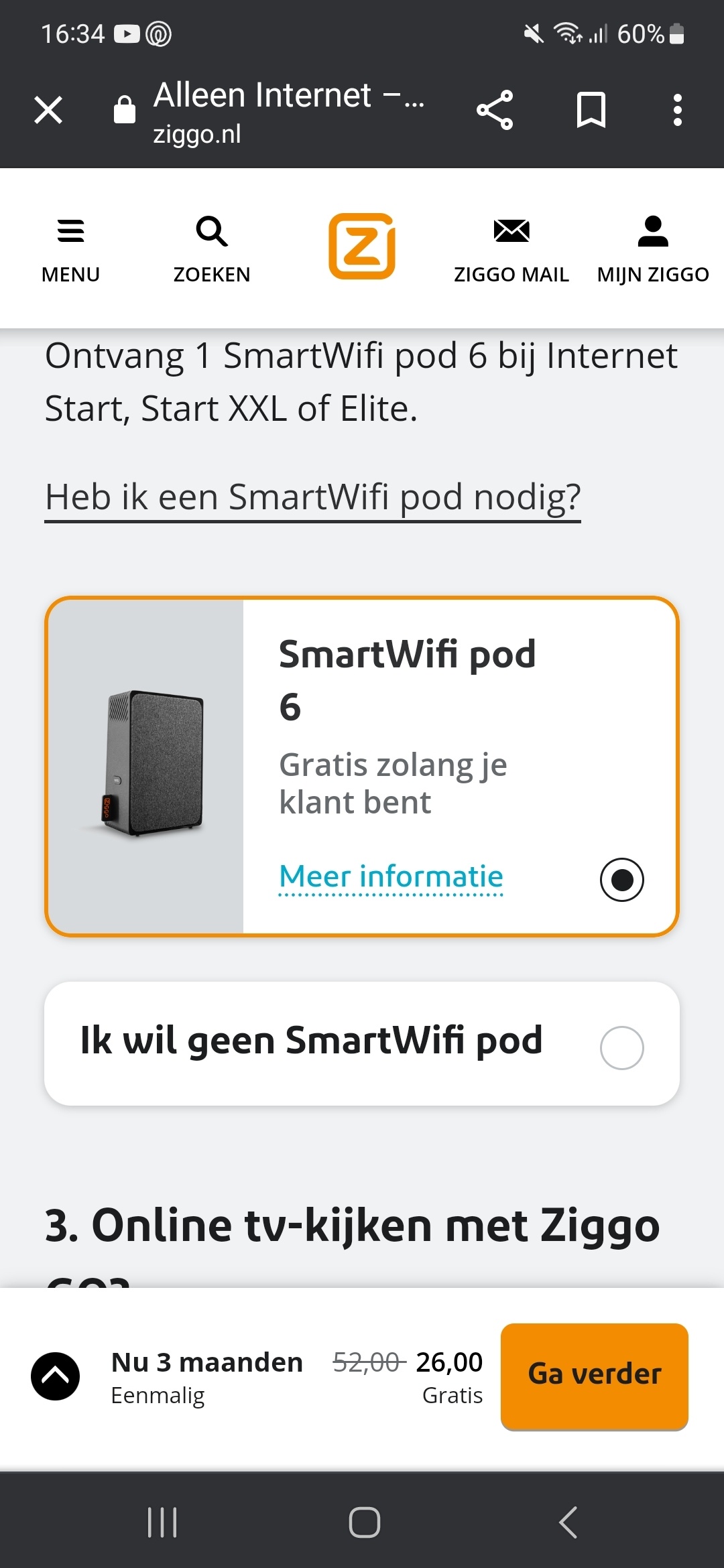 [Ziggo] Ervaringen & Discussie - Deel 10 - Internet en hosting - GoT