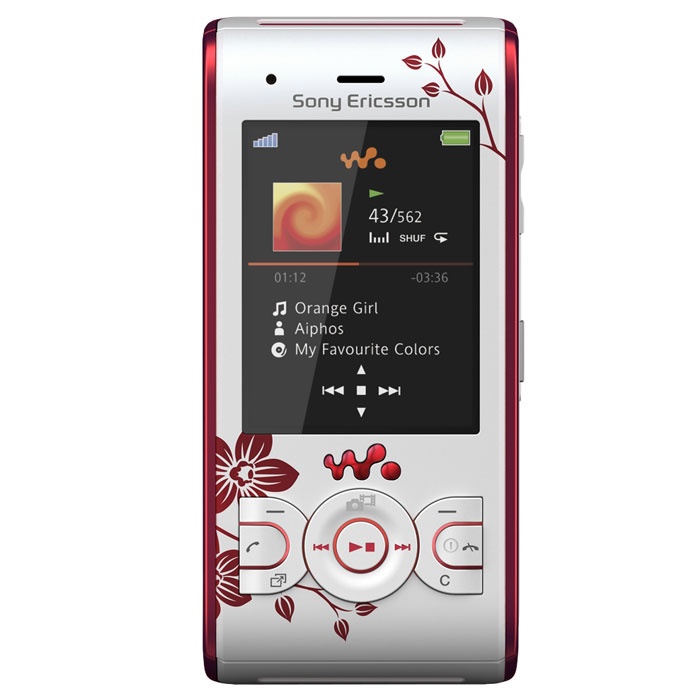 Sony Ericsson W595 Flower Wit - Kenmerken - Tweakers