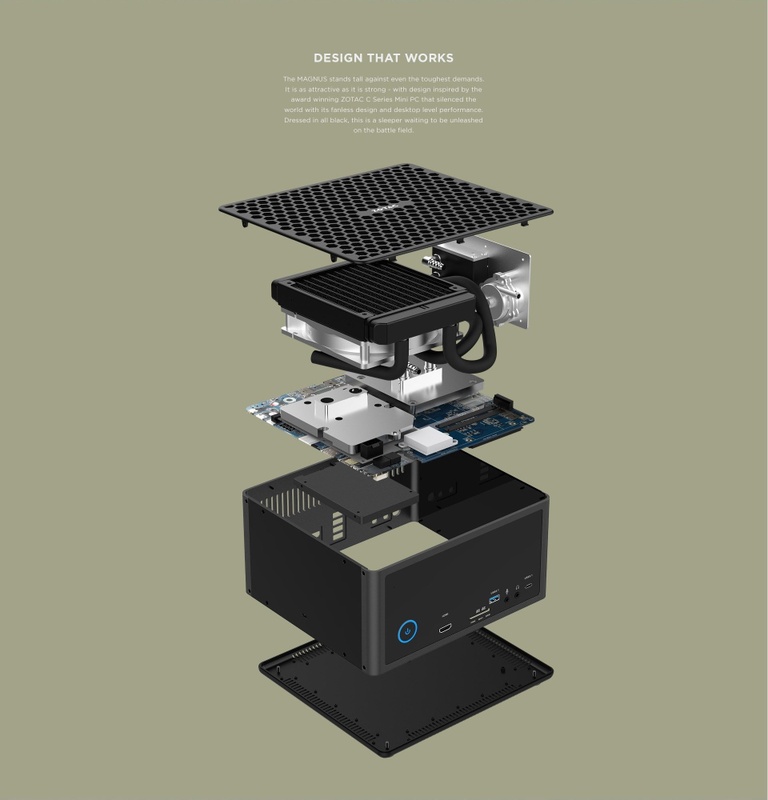 Zotac introduceert mini-pc met GTX 1080-gpu en concept van vr-rugzak ...