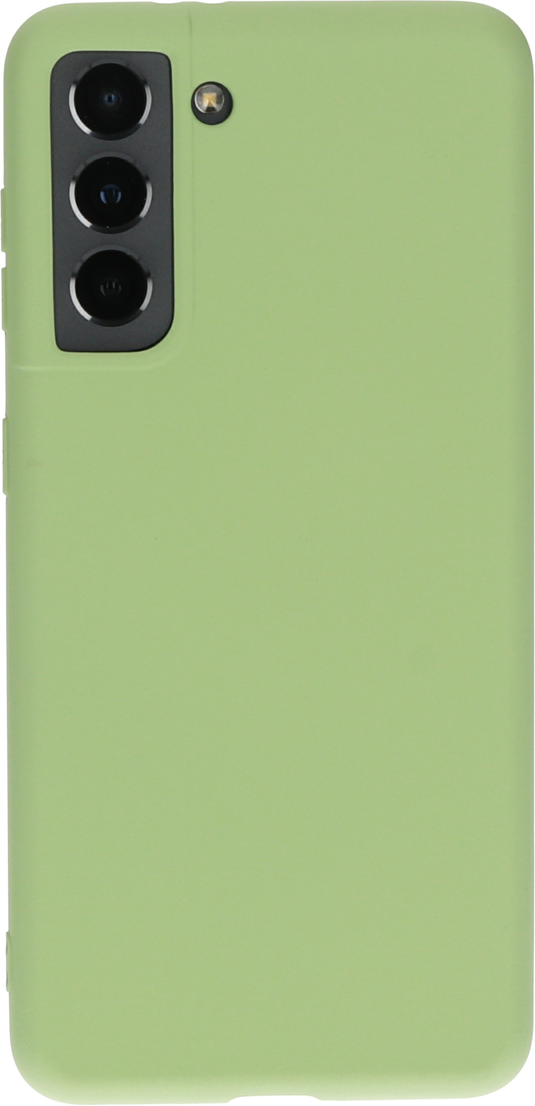 Mobiparts Silicone Cover Samsung Galaxy S21 Pistache Green (Galaxy S21) Groen - Kenmerken - Tweakers