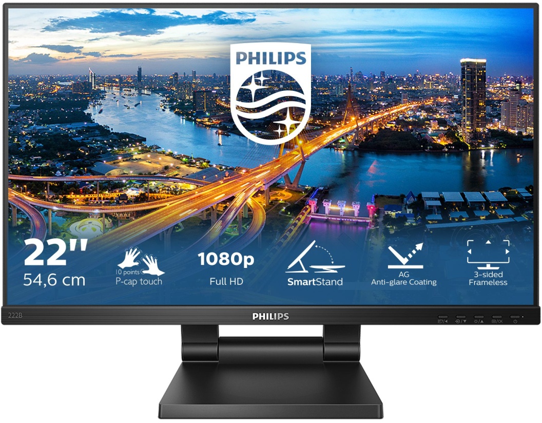 Philips B-line 222B1TC/00 Zwart: beste prijs - Tweakers