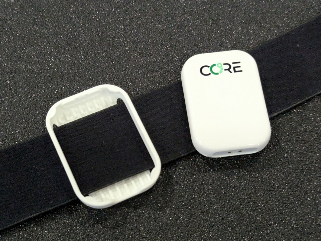 Greenteg toont tweedegeneratie-CORE-sensor voor sporters - Tweakers