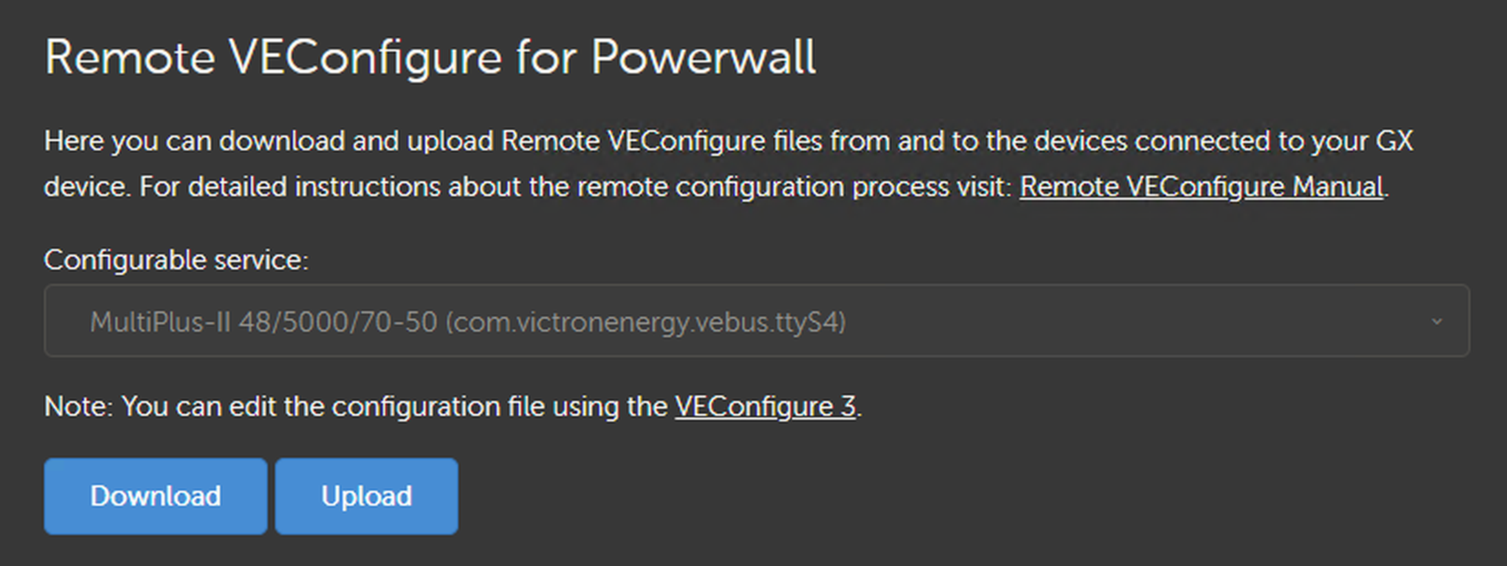 Het grote Victron aansturing topic - Duurzame energie en installaties - GoT