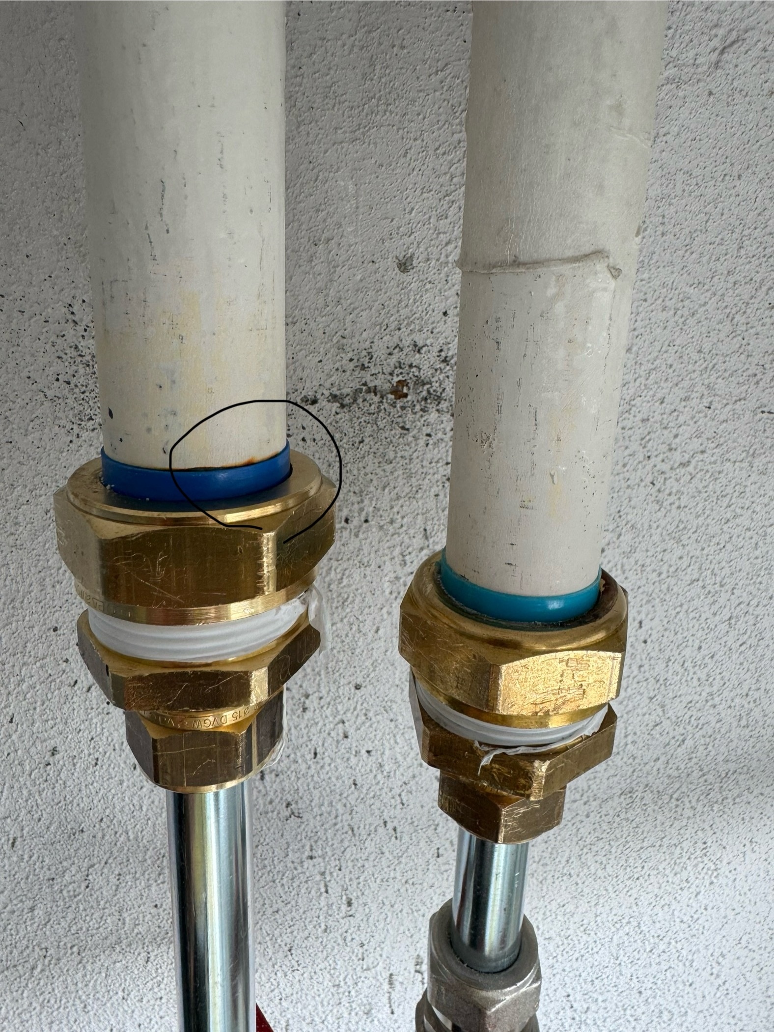 Dikwandige cv leidingen aansluiten op nieuwe leidingen - Bouwen en ...