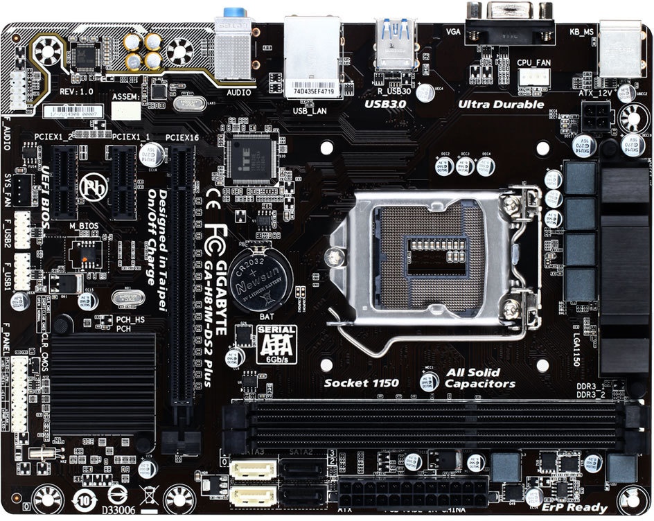 Specificaties van Gigabyte GA-H81M-DS2 Plus - Tweakers