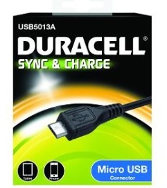 Specificaties van Duracell USB/Micro USB, 1 m Zwart - Tweakers