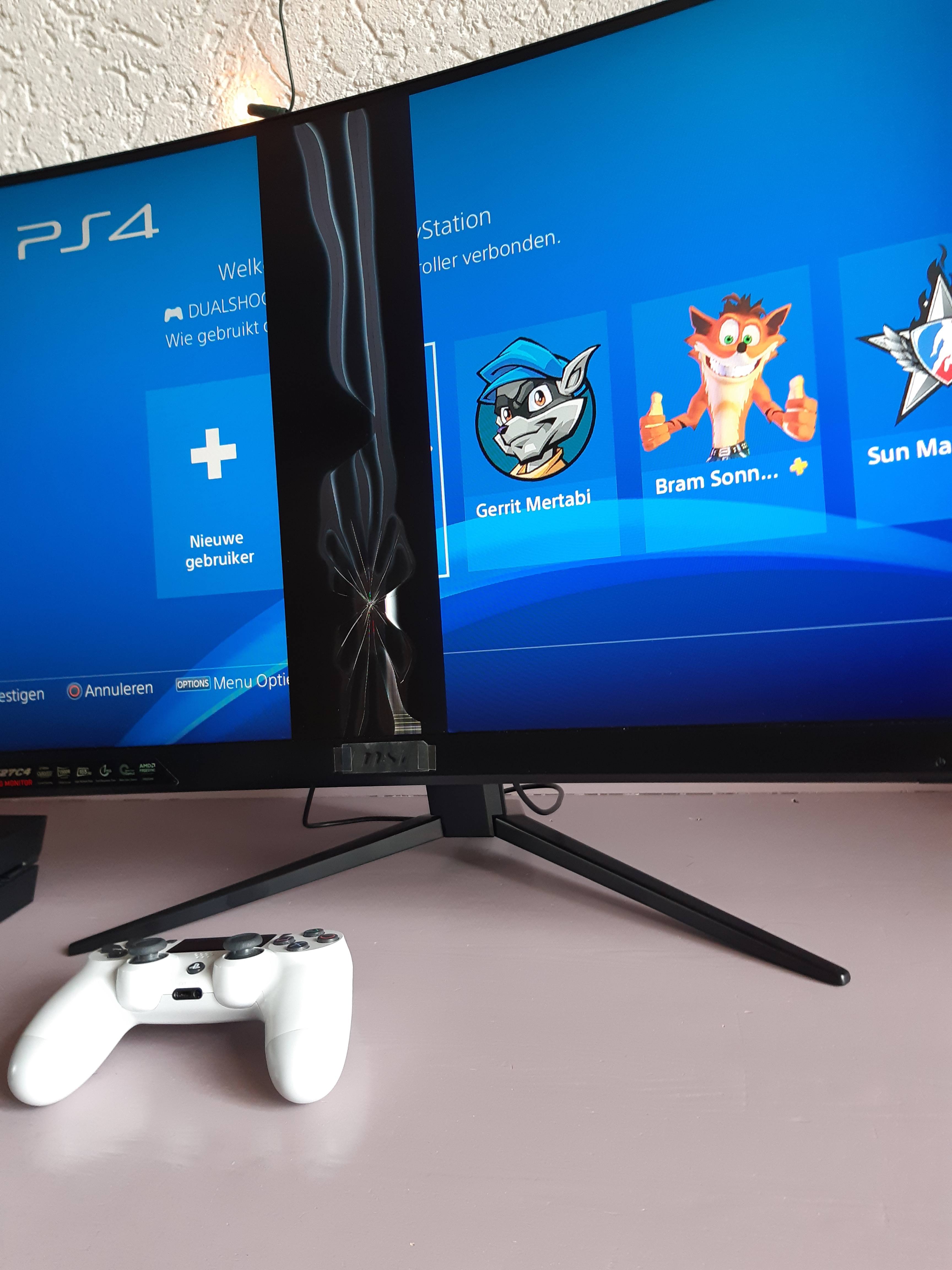 Msi monitor barst in beeldscherm. - Videokaarten en beeldschermen - GoT