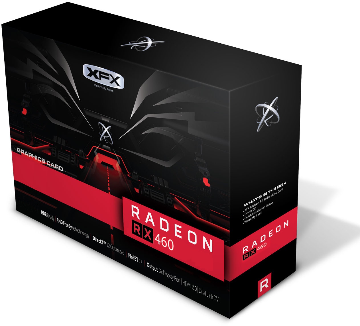 XFX Radeon RX 460 2GB Double Dissipation - Kenmerken - Tweakers