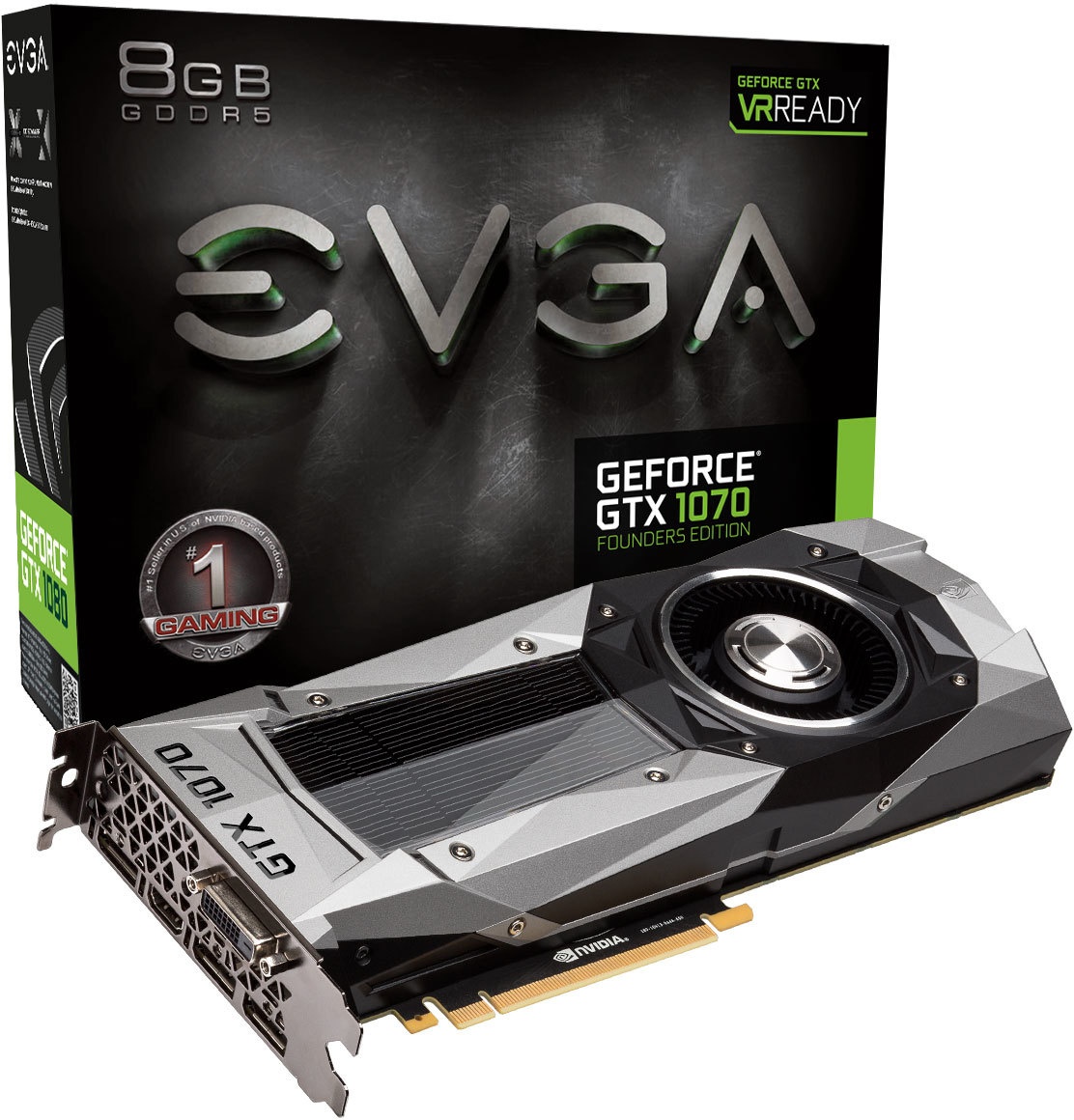 Specificaties van EVGA GeForce GTX 1070 Founders Edition 8GB - Tweakers