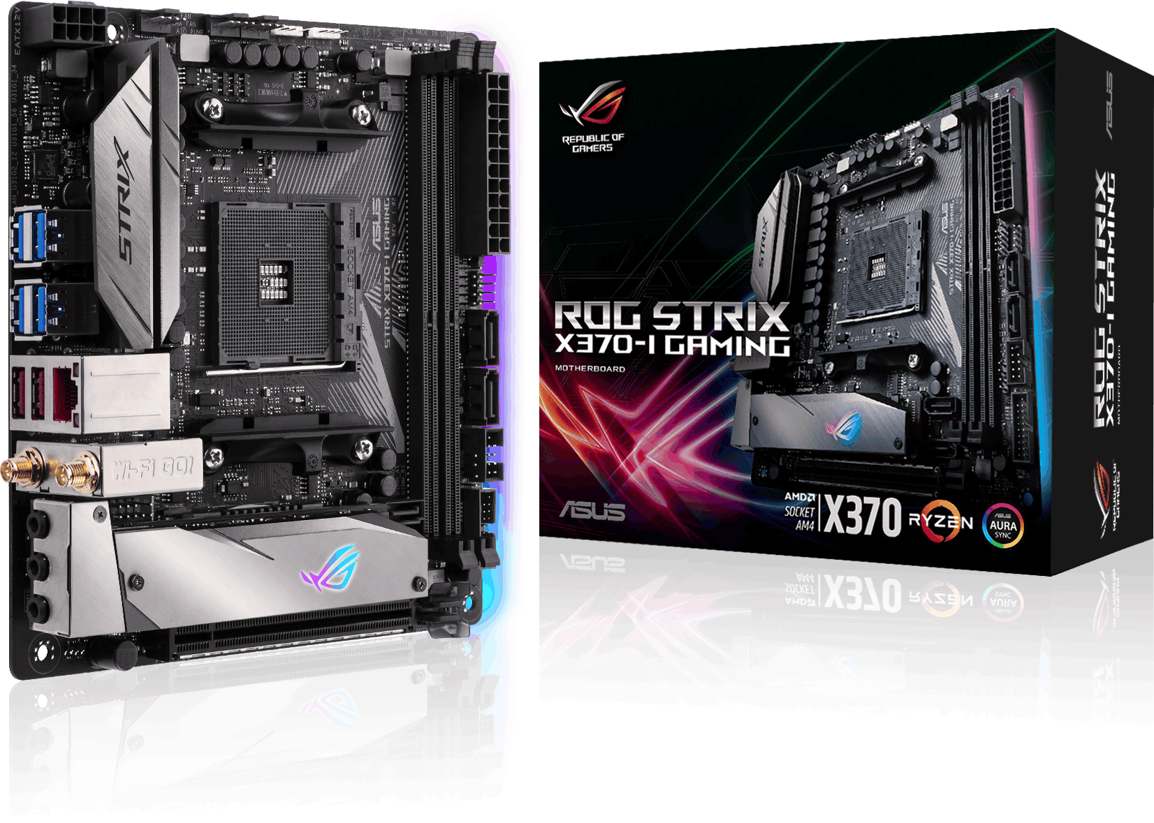 Specificaties van ASUS ROG Strix X370-I Gaming - Tweakers
