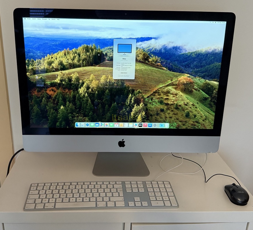 Apple iMac 27" Intel Core i5 3,2GHz/24GB/1TB Samsung SSD/GF755M1GB ...