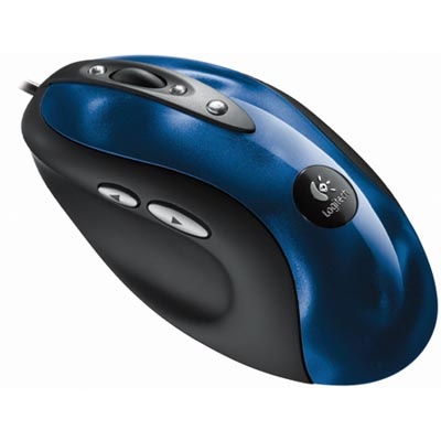 Specificaties van Logitech MX510 Optical Mouse Blauw (USB) - Tweakers