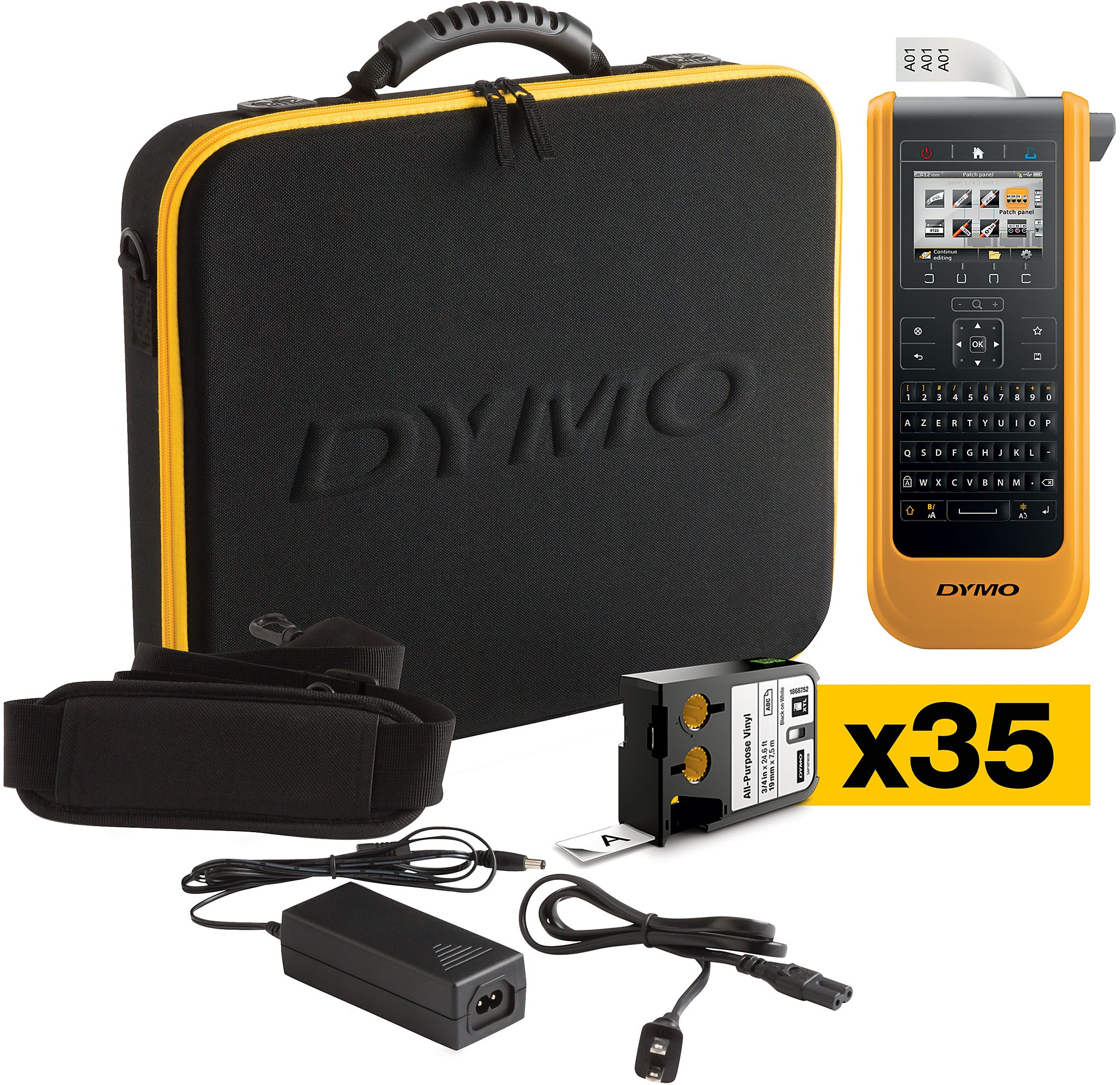 Dymo XTL 300 Kofferset (Azerty BE/FR toetsenbord) - Kenmerken - Tweakers