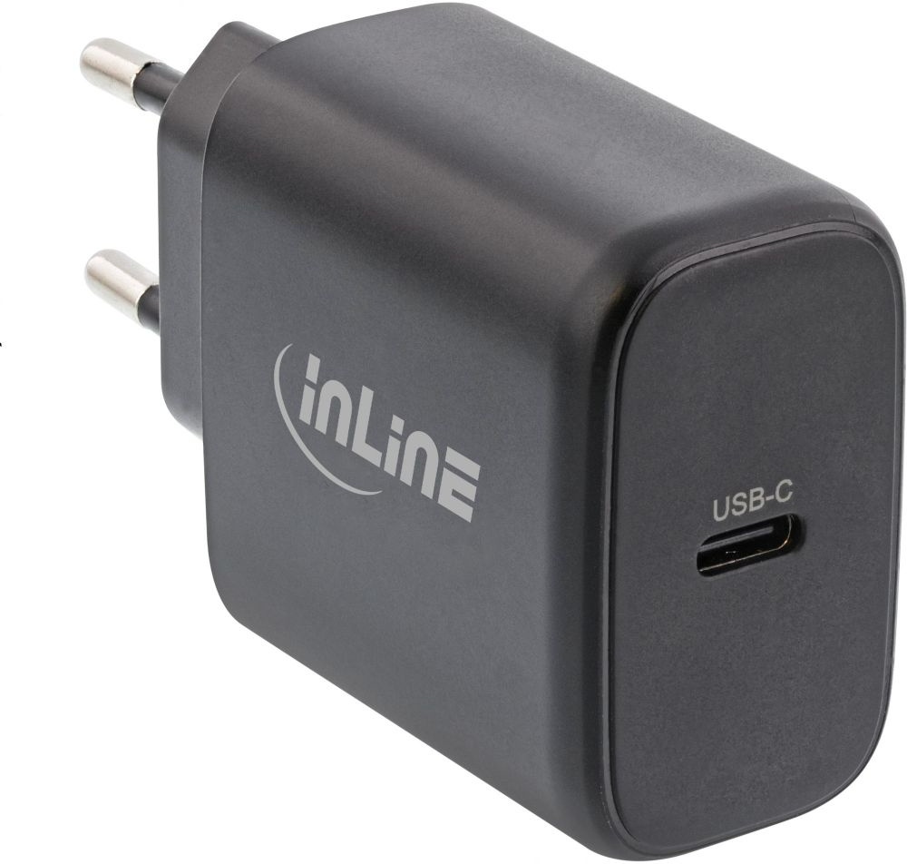 InLine USB PD power supply, GaN charger, Single USB-C, Power Delivery ...
