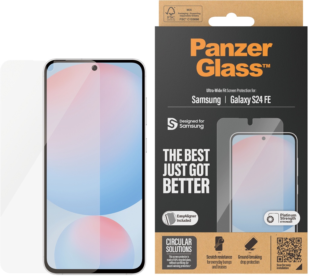 Specificaties van PanzerGlass 7378 (Galaxy S24 FE) - Tweakers