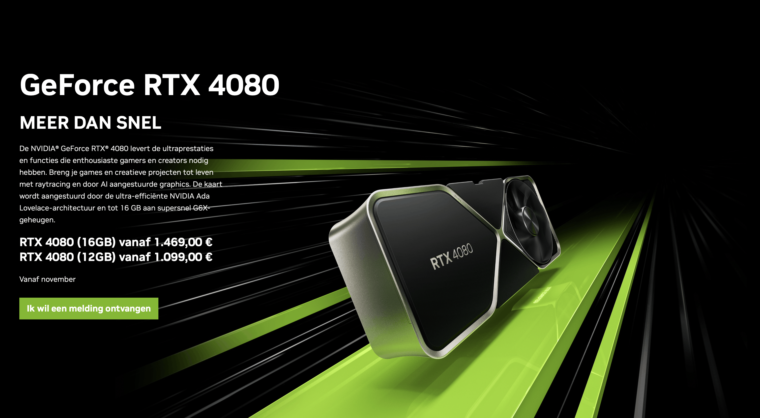 [NVIDIA GeForce RTX 40XX] Levertijden & Prijzen - Videokaarten en ...