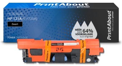 Specificaties van PrintAbout Huismerk HP 121A (C9700A) Toner Zwart ...