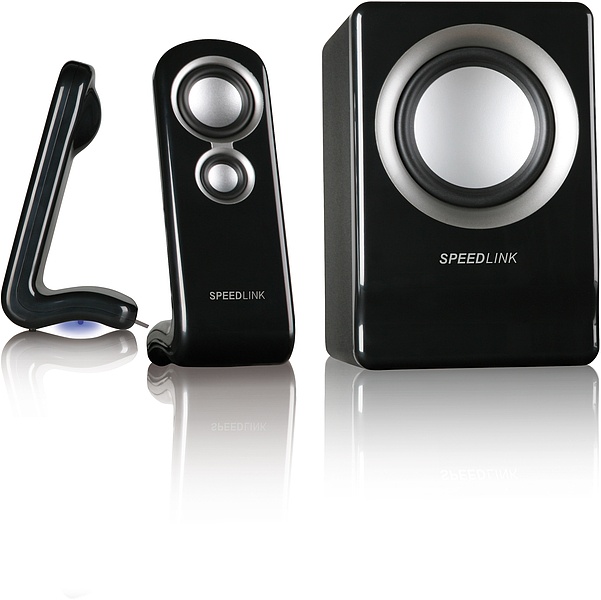 Speedlink Vivente 2.1 Subwoofer System (Zwart-Zilver) - Kenmerken ...