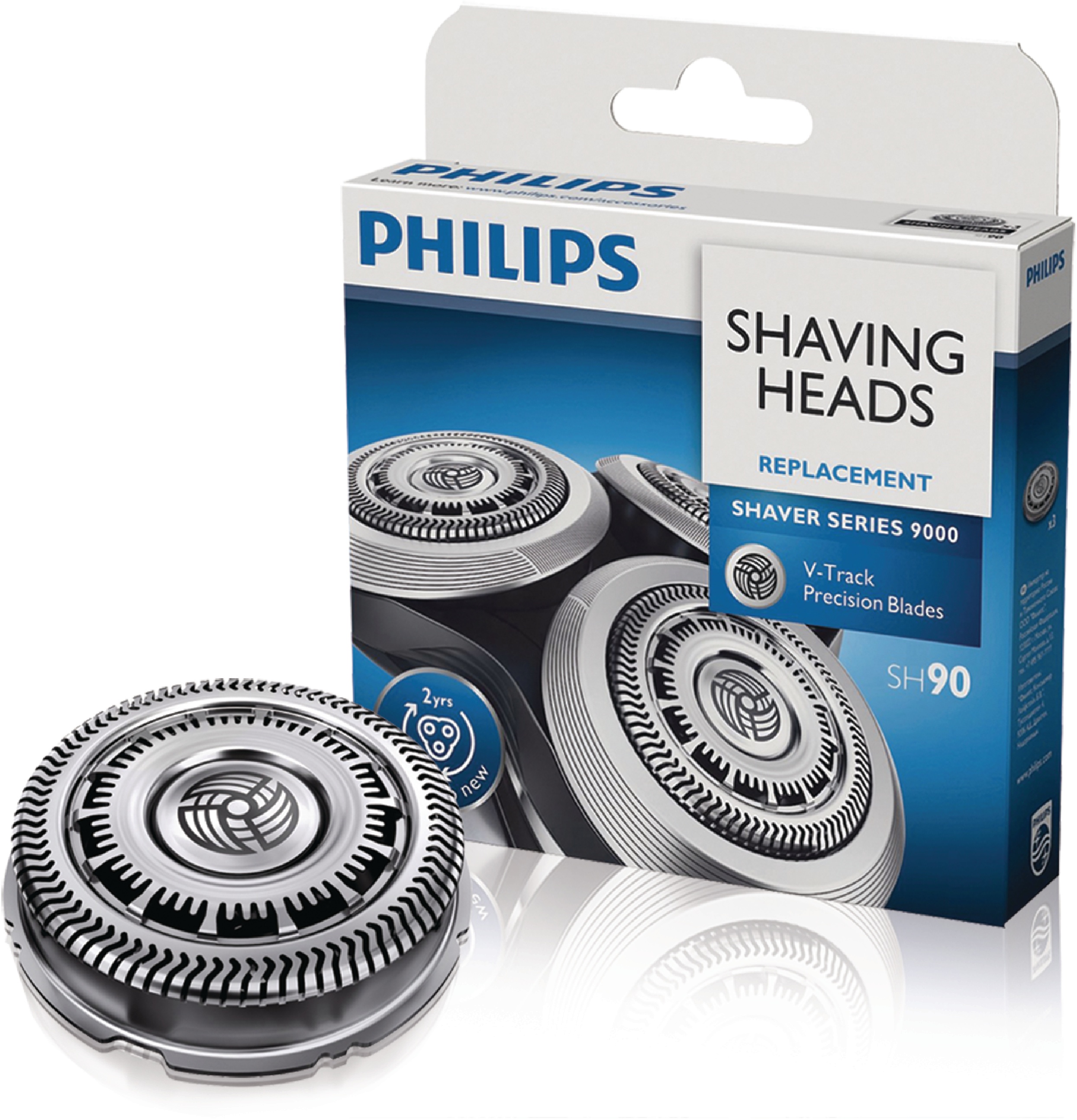 Specificaties van Philips Shaver Series 9000 SH90/5 Scheerkop (3 stuks ...
