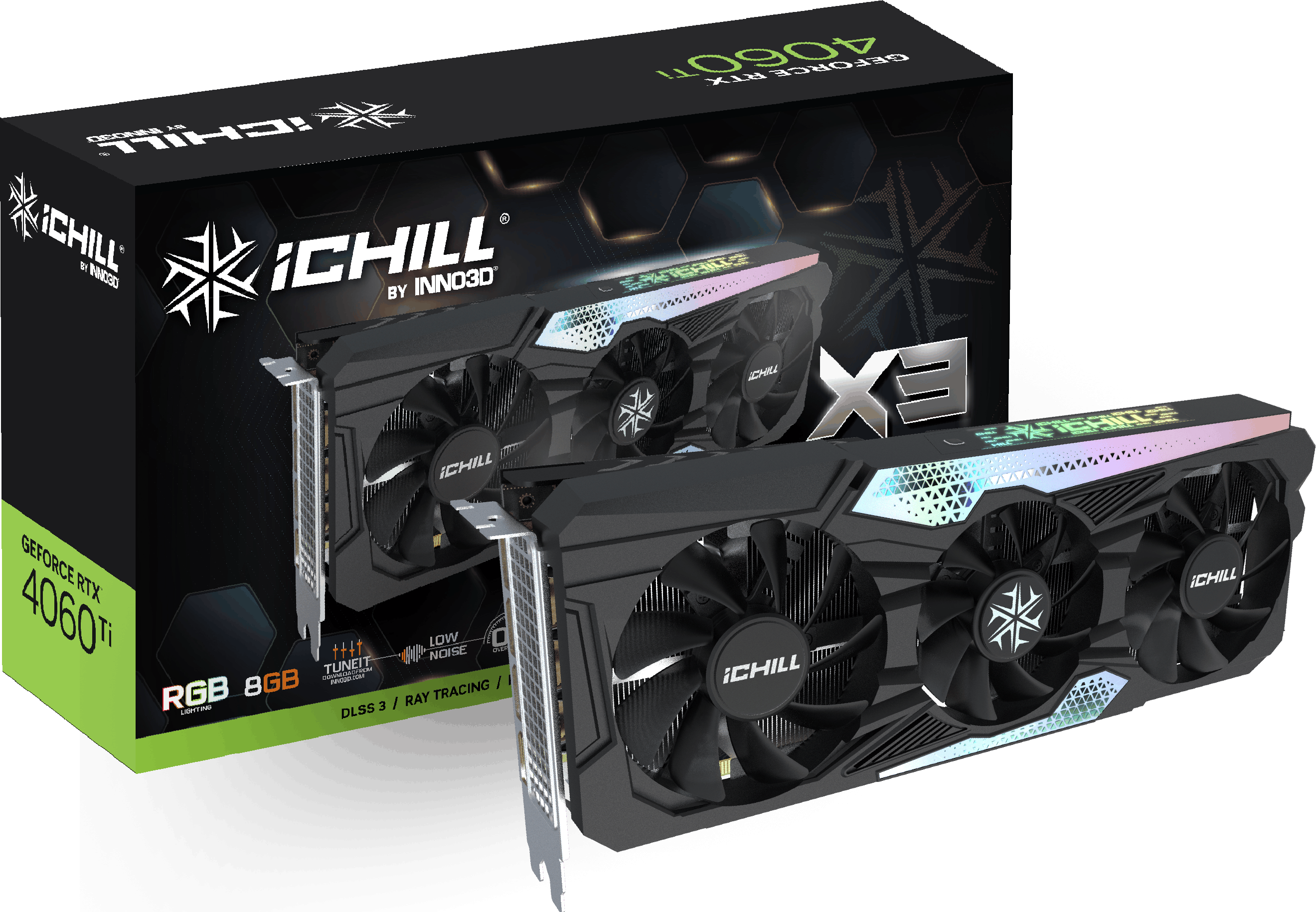 INNO3D GeForce RTX 4060 Ti 8GB ICHILL X3: beste prijs - Tweakers