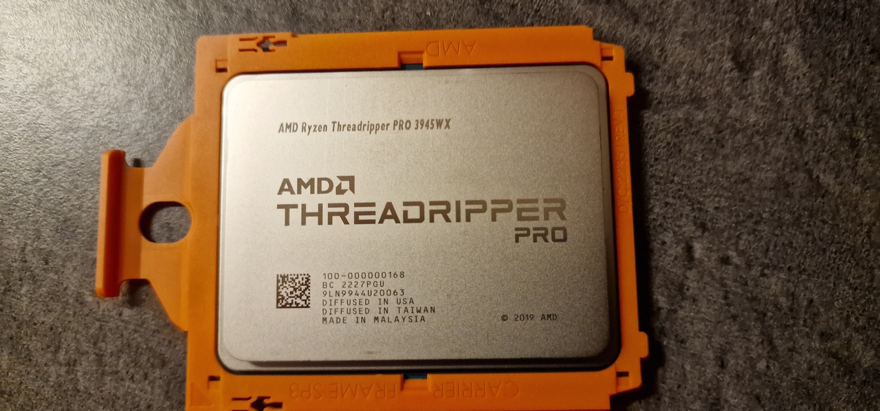 AMD Ryzen Threadripper PRO 3945WX Tray (12-cores/24-threads) aangeboden ...