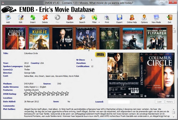Specificaties van EMDB - Tweakers
