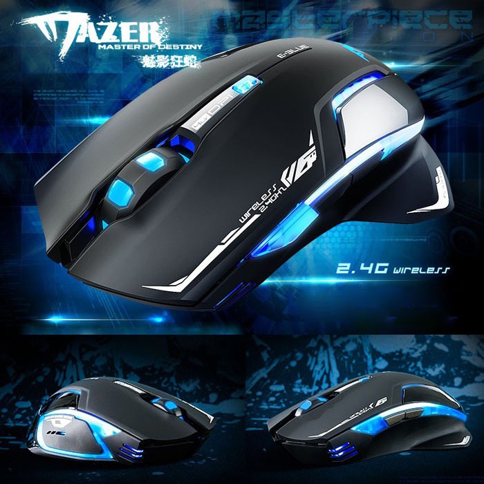 Specificaties van E-blue Mazer II Wireless gaming mouse - Tweakers