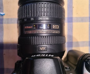 Nikkor AF-s 16-85 1-3.5 5.6 G ED DX VR Lens met Nikon D80 Camera + case ...