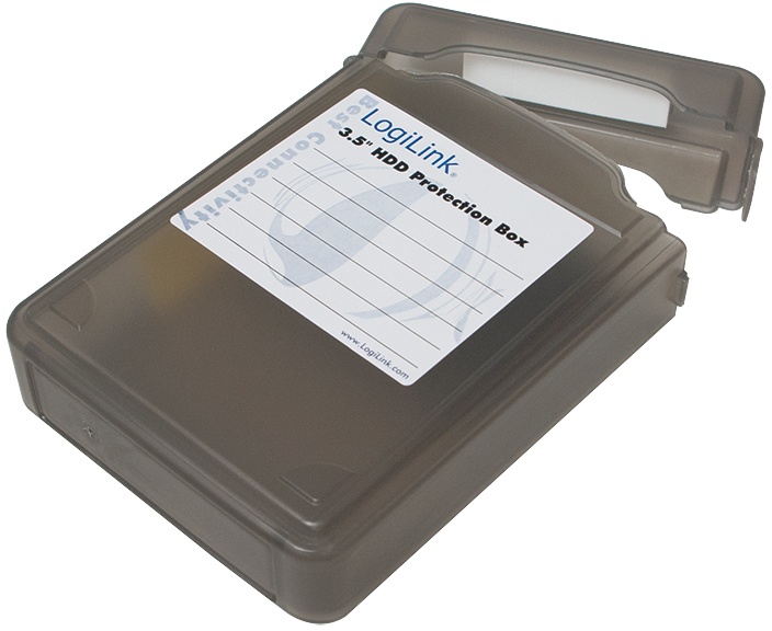Specificaties van LogiLink HDD Protection Box for 3.5" HDDs - Tweakers