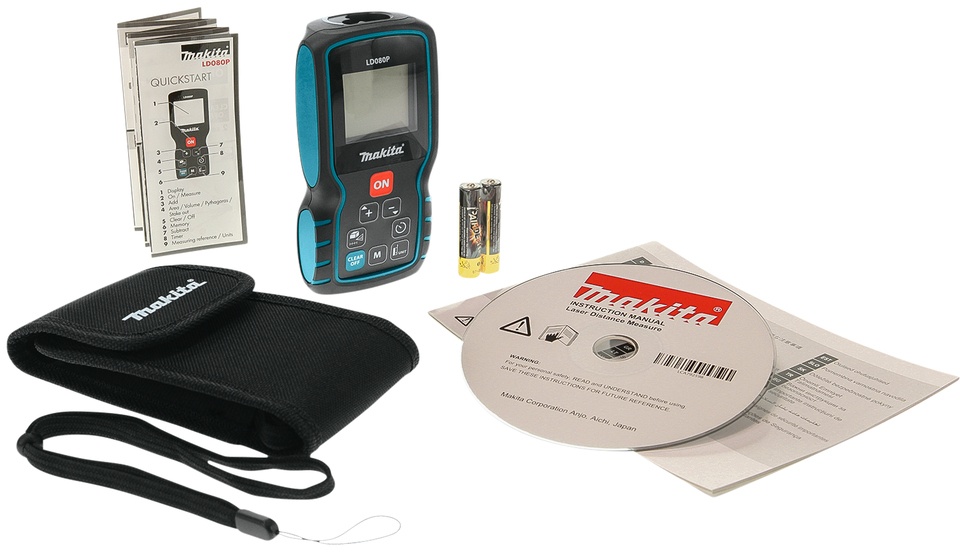 Specificaties van Makita LD080P Laser afstandsmeter 80 meter - Tweakers