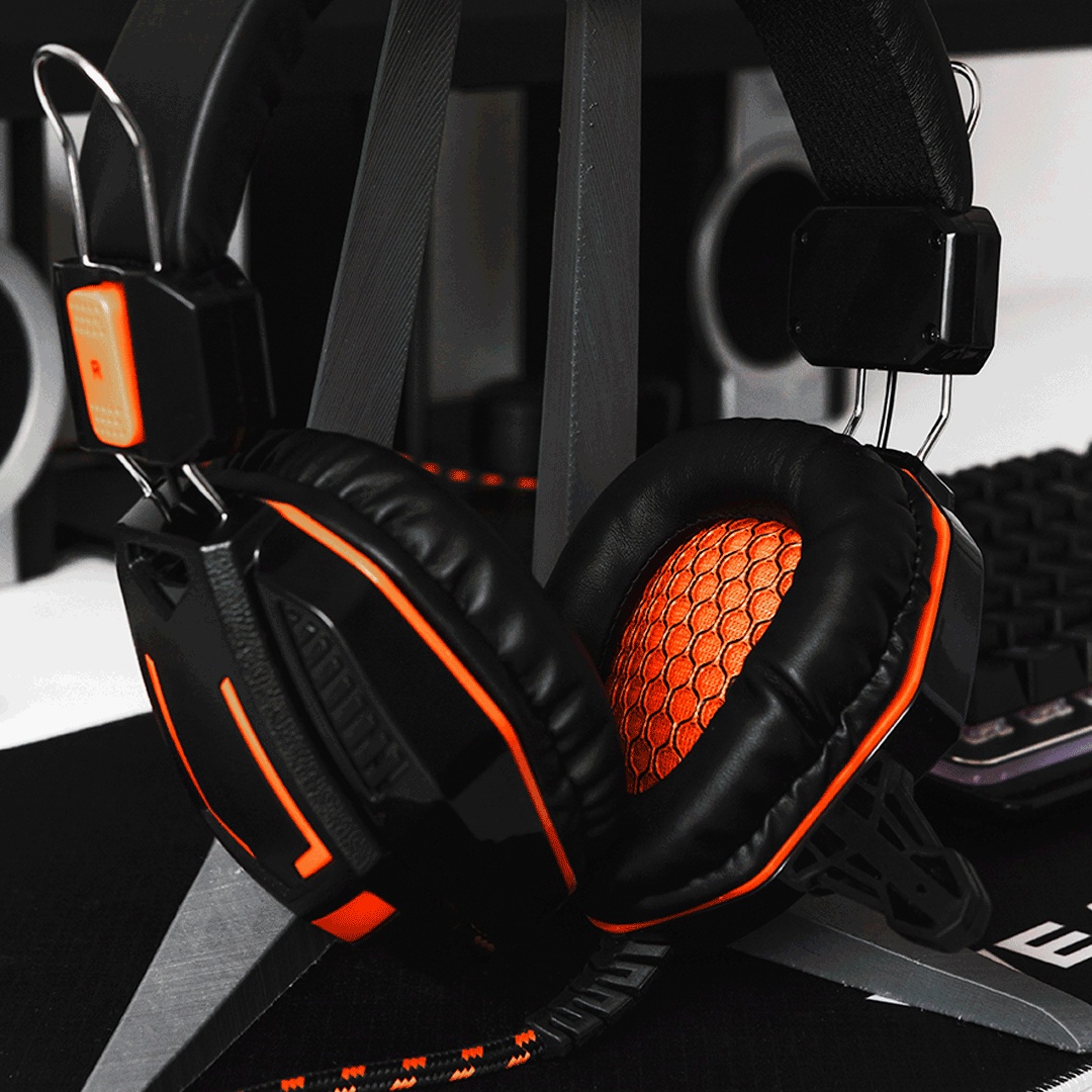 Canyon Multiplatform Gaming Headset (Oranje, Zwart) - Kenmerken - Tweakers